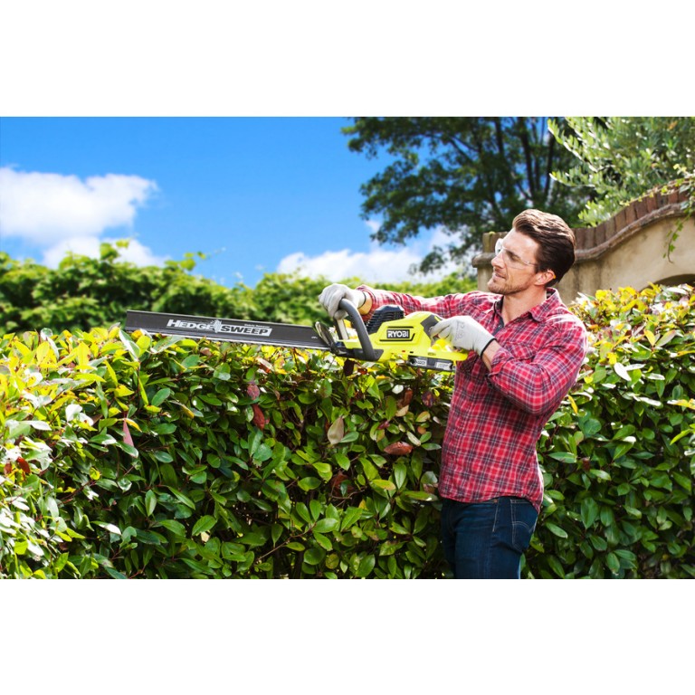 Ryobi RHT1850-H25HS 18V Hybridní plotostřih, délka lišty 50cm (1x2.5Ah ...