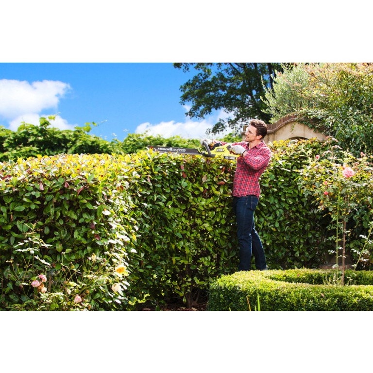 Ryobi RHT1850-H25HS 18V Hybridní plotostřih, délka lišty 50cm (1x2.5Ah ...